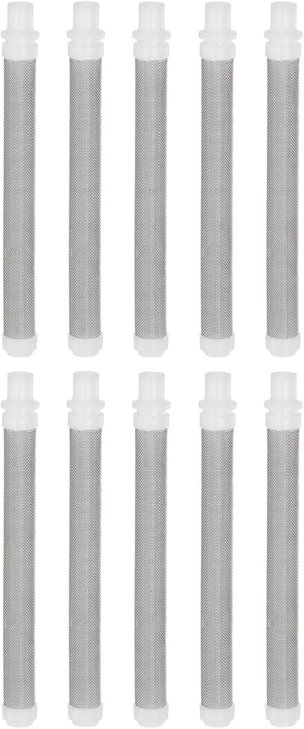 Amazon.com: uxcell 10 Pcs Airless Spray Gun Filter 110mm Length, 10mm ...