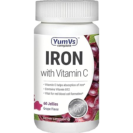 Amazon.com: Chewable Iron Supplement (Carbonyl Iron 18 mg with Vitamin ...