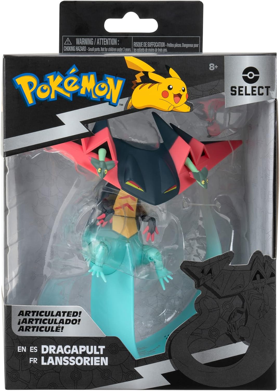 Pokémon 6" Dragapult Articulated Battle Figure Toy - Officially ...