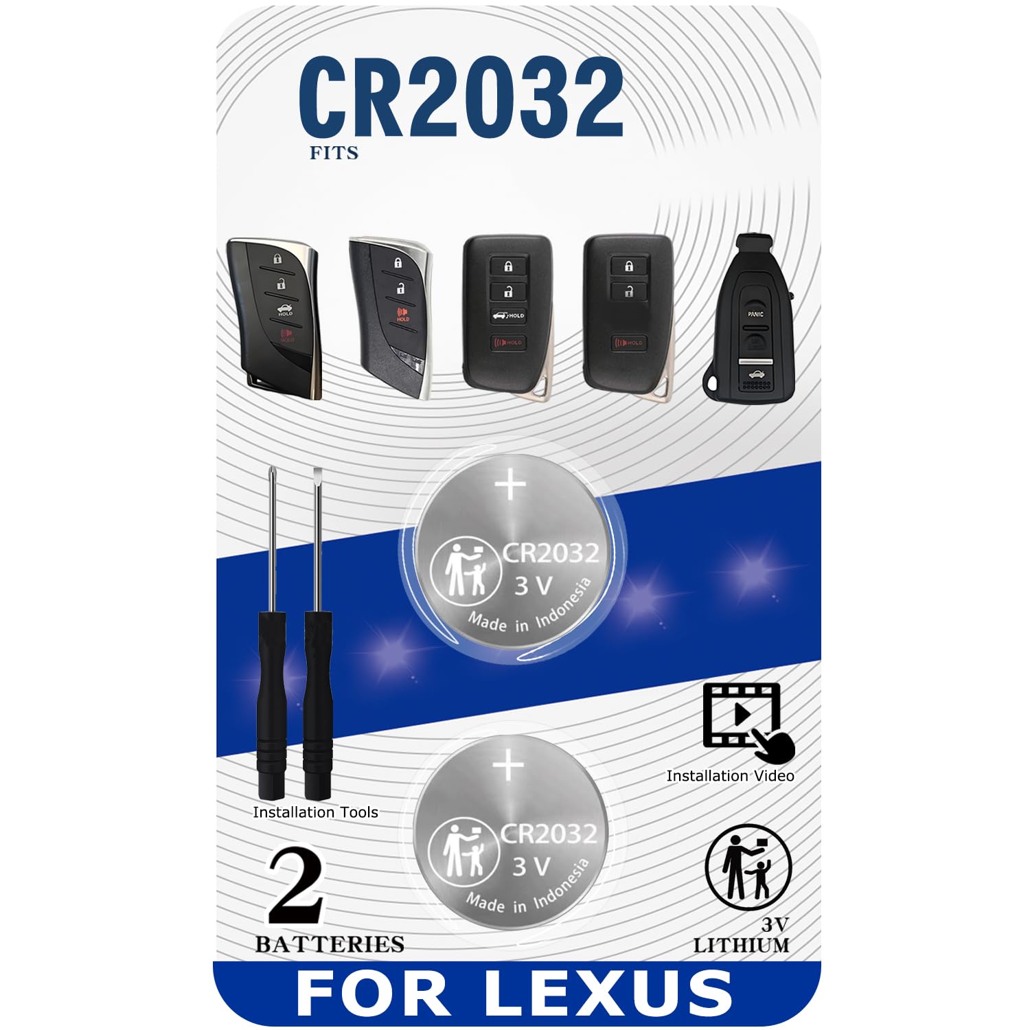 Lexus Rx350 Key Fob Battery