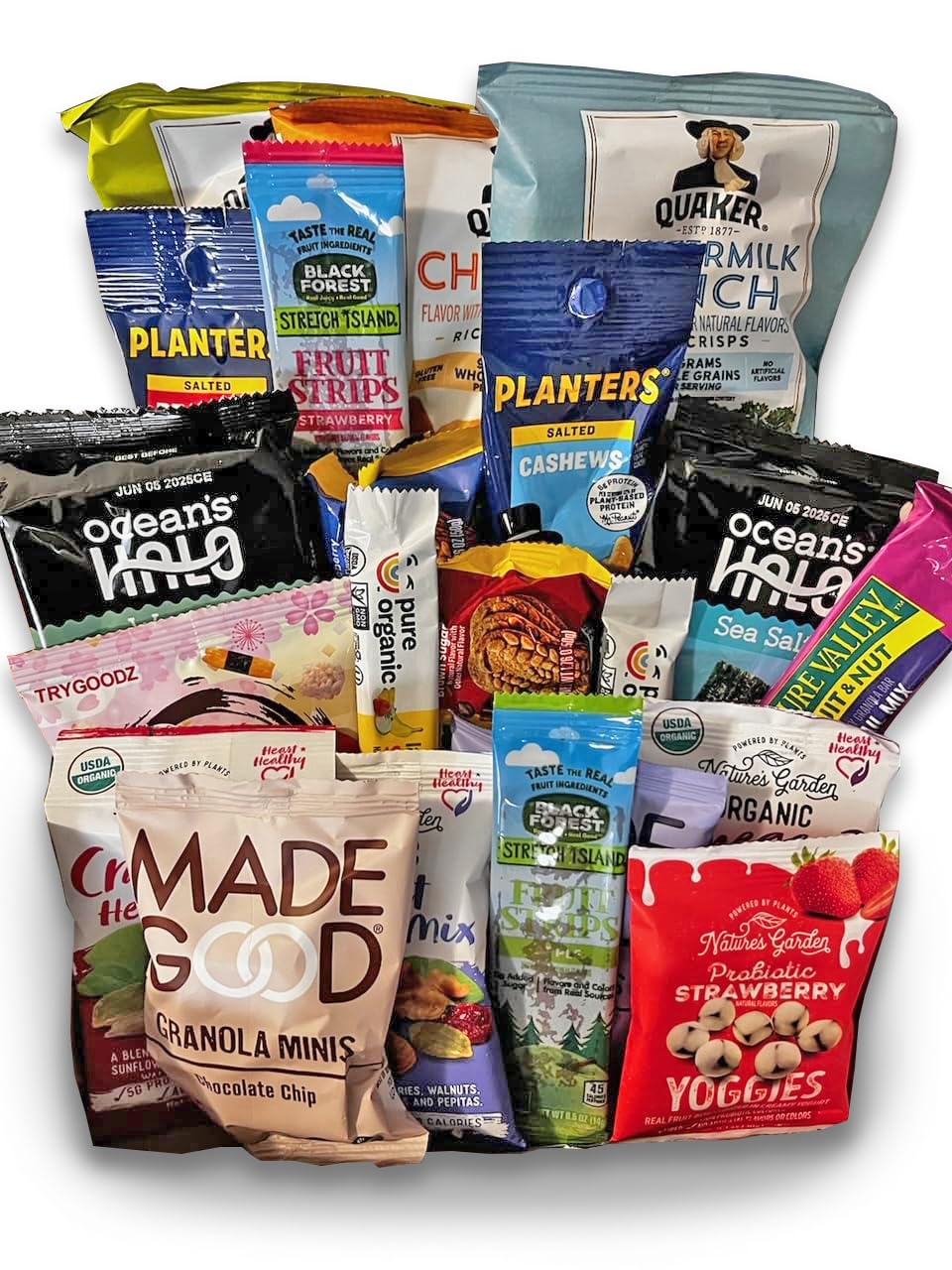 Amazon.com: Mixed Snack Box (35 pieces), Assortment of Healthy Snacks ...