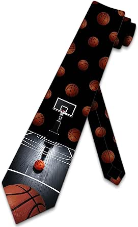 Amazon.com: Three Rooker Basketball Ties Mens Sports Neckties ...