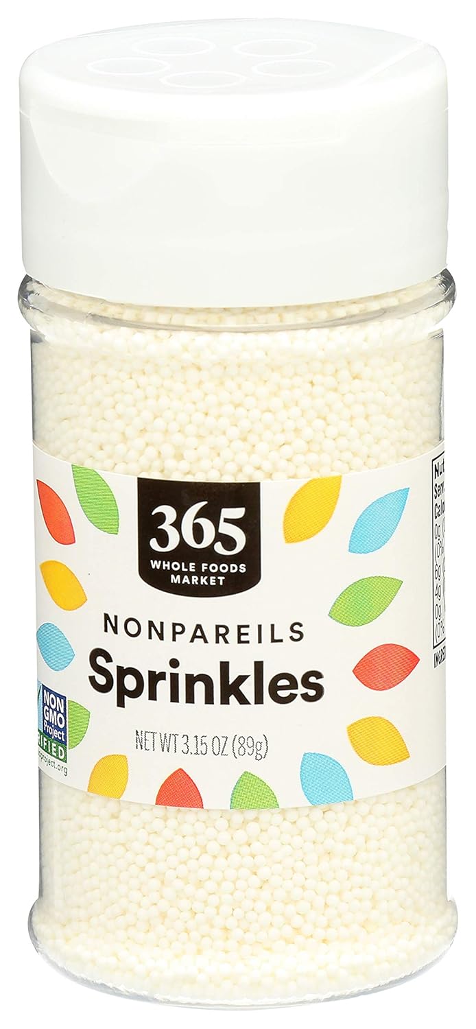 365 por WFM Sprinkles Nonpareils Blanco 315 onzas – Yaxa Colombia