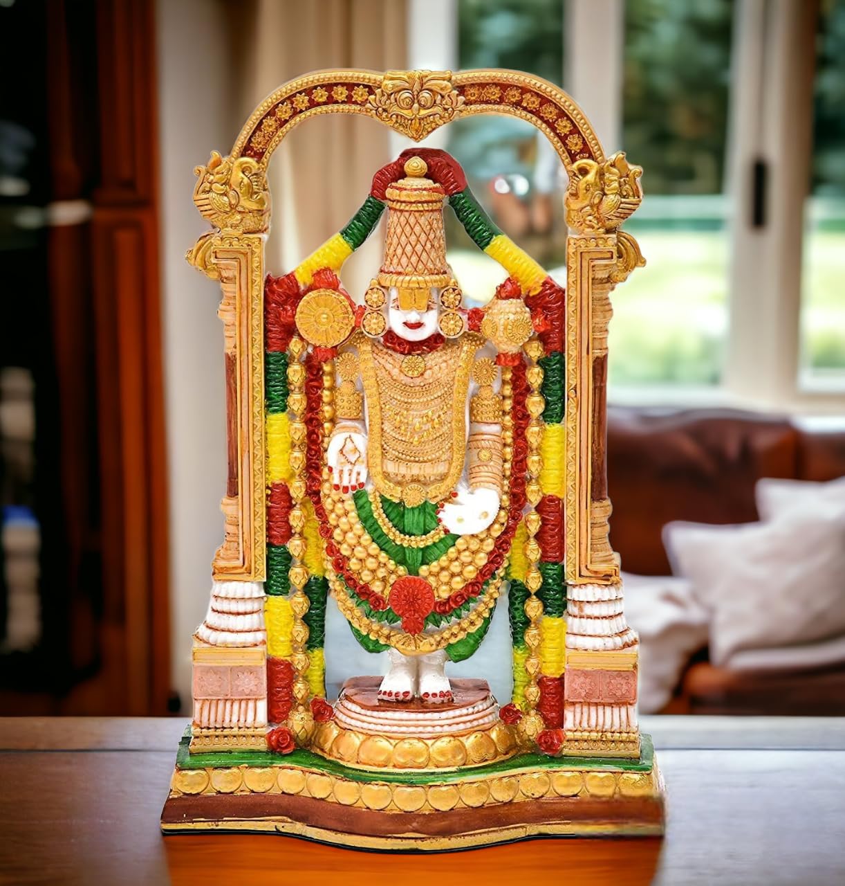 Buy Khamma Ghanni Handicraft Tirupati Balaji for Home Temple II Office ...