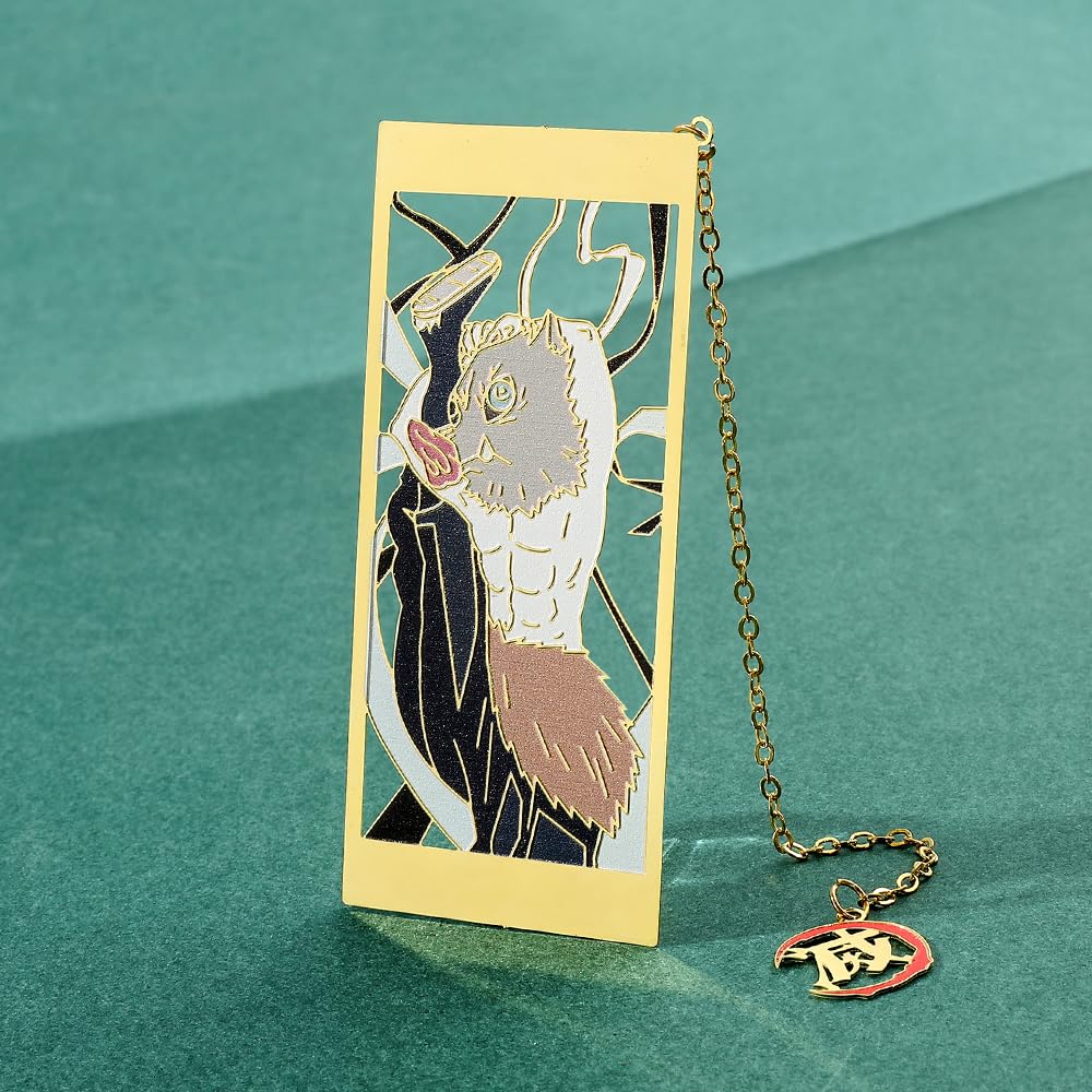 Snapklik.com : Demon Metal Bookmark Slayer Anime Kawaii Kamado Tanjirou ...