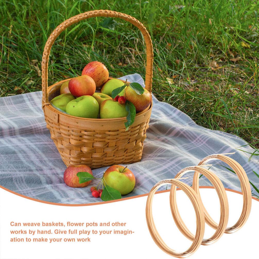 Snapklik.com : 2 Bundles Strips For Weaving Basket Round Reed Smooth ...