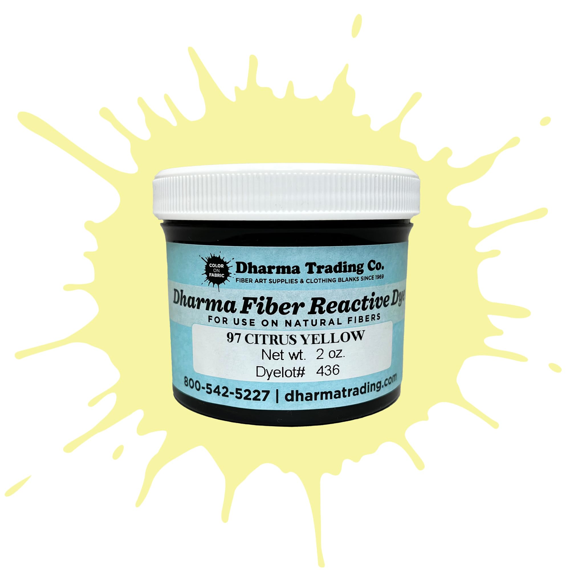 Amazon.com: Dharma Fiber Reactive Procion Dye - The #1 Dye for Tie-Dye ...