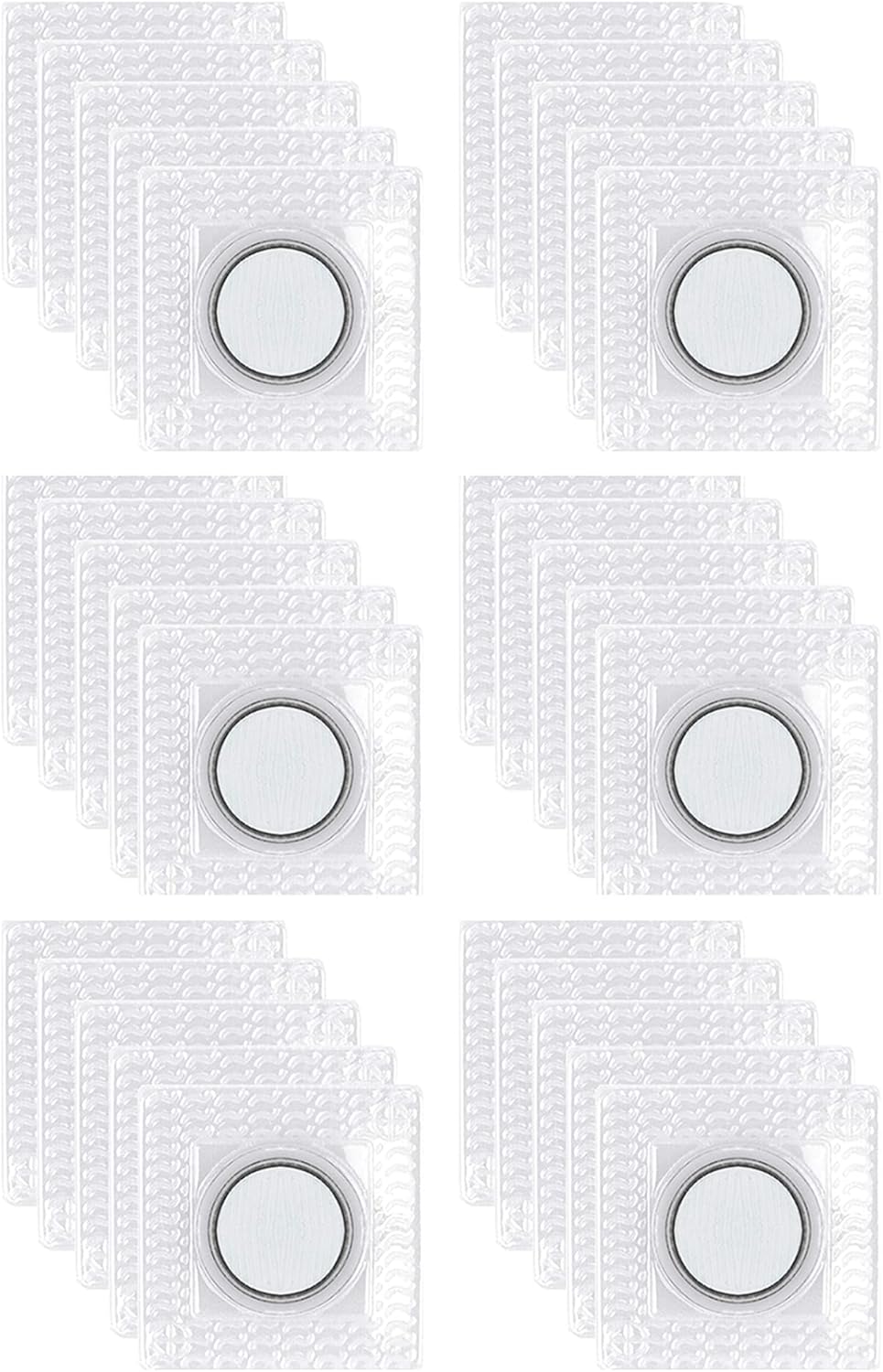 Amazon.com: XILEWHZF 30 Pairs Hidden Sew Magnetic Snap, Invisible ...