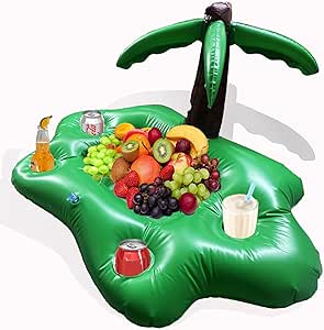 Amazon.com: Inflatable Drink Floaties for Pool Floating Drink Holder ...