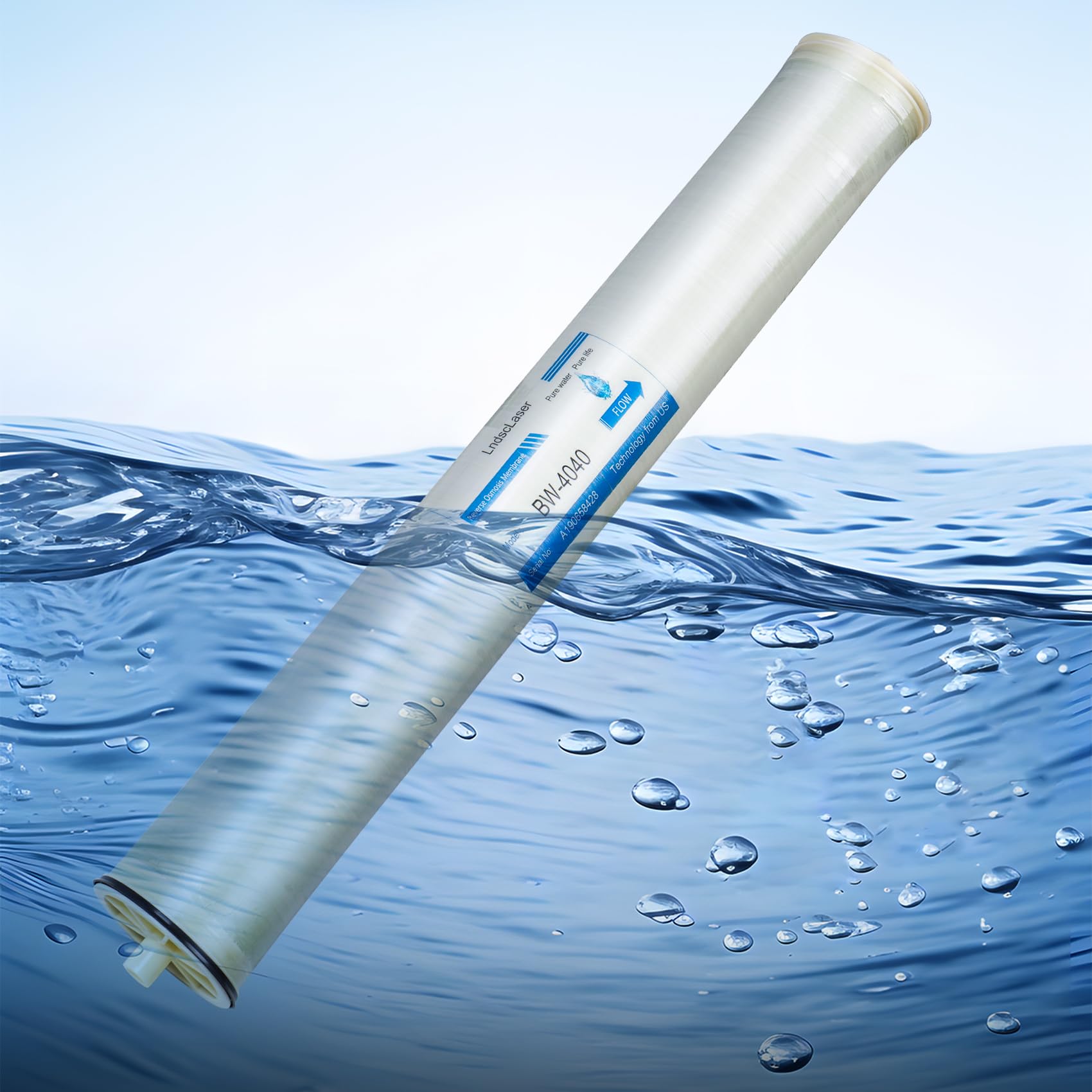 Amazon.com: BW-4040 RO Membrane, BW 4040 Reverse Osmosis Membrane for ...