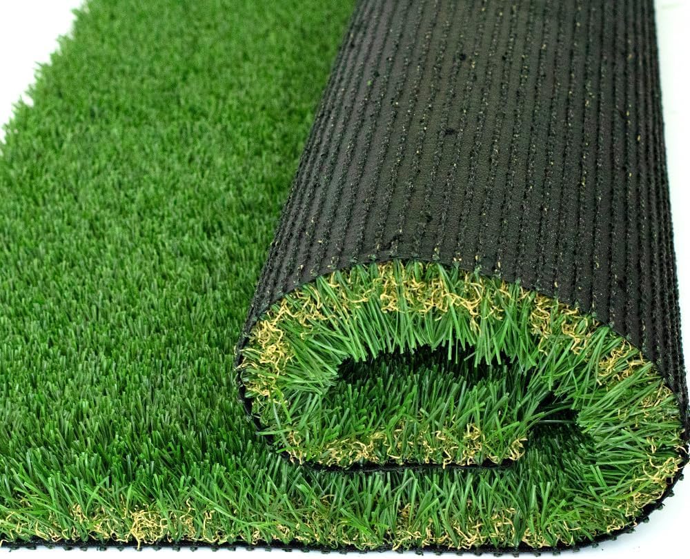 Amazon.com: Luxurious Artificial Grass Turf Rug 3x20ft, 1.77 Inch High ...