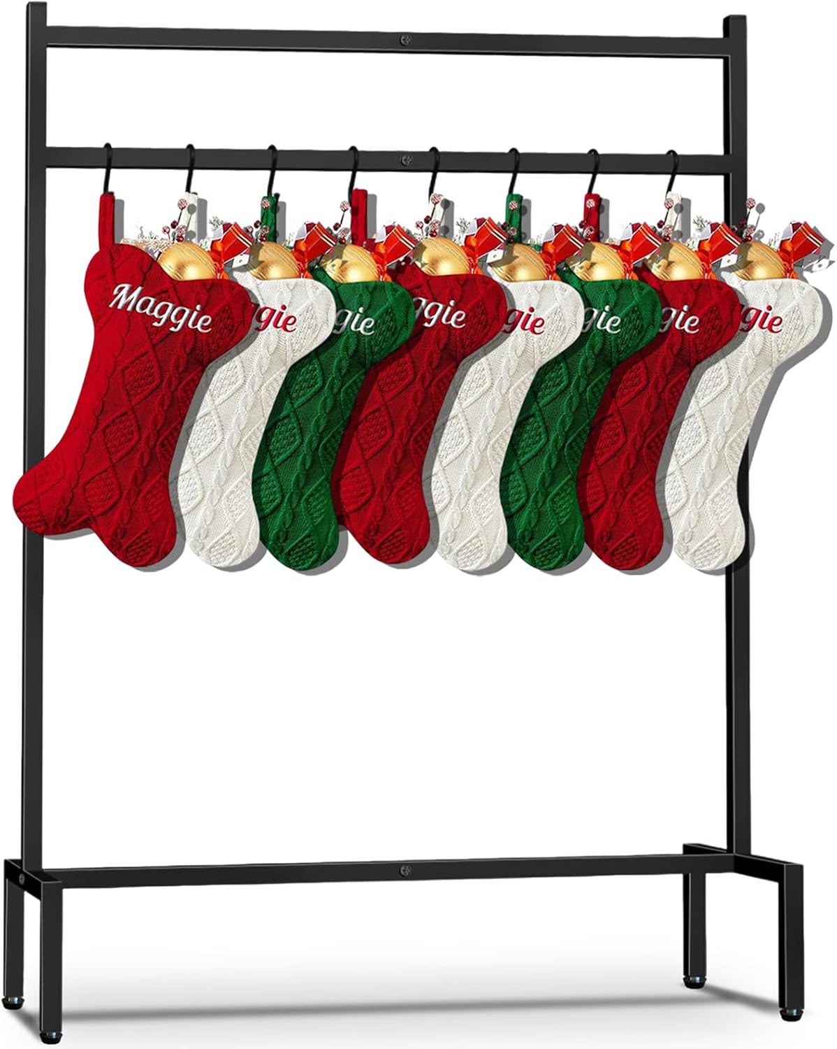 Amazon.com: LAIDUOLEOE Christmas Stocking Holder Stand, Standing ...