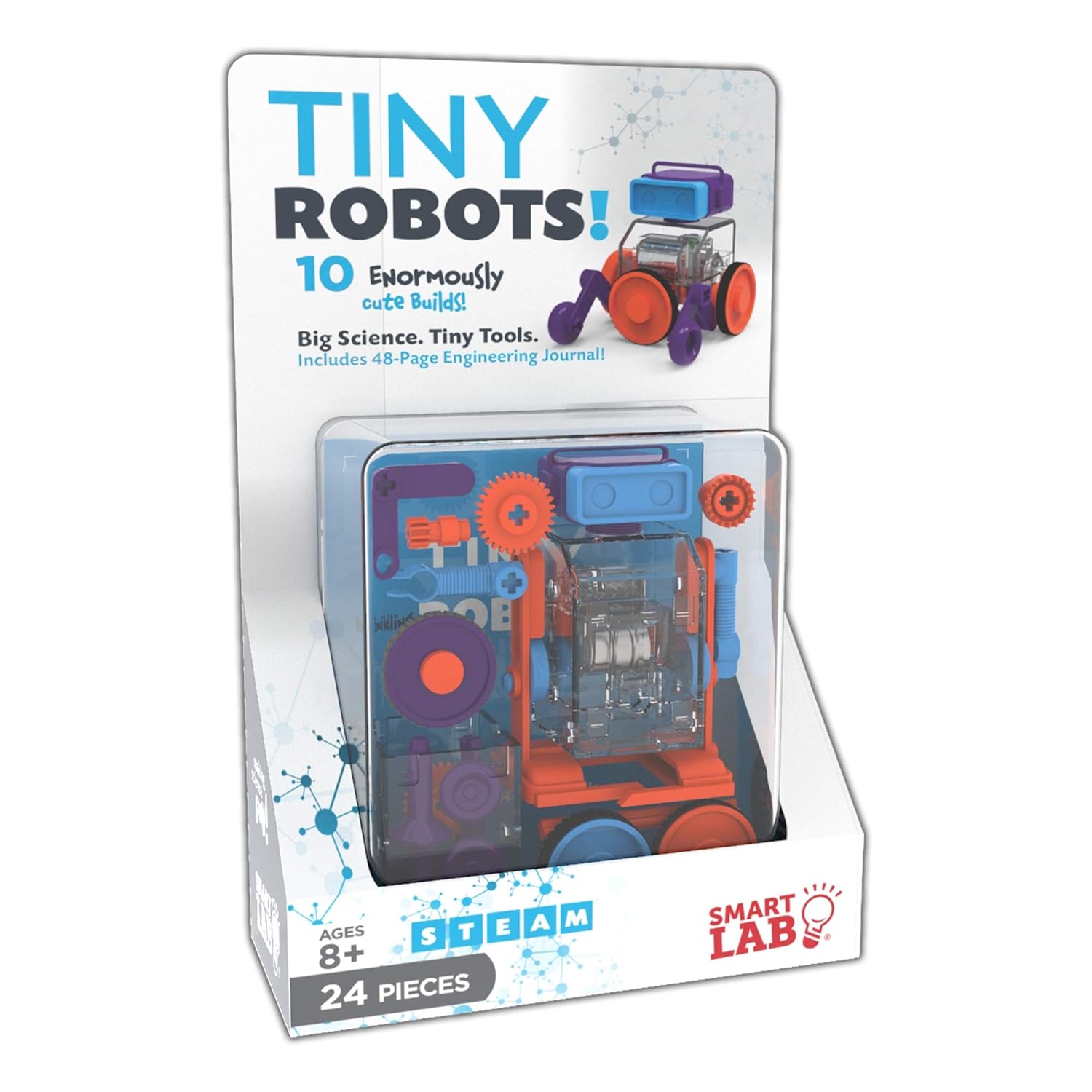 Tiny Robots!: 15 Ingenious Motorized Builds! Big Science. Tiny Tools ...