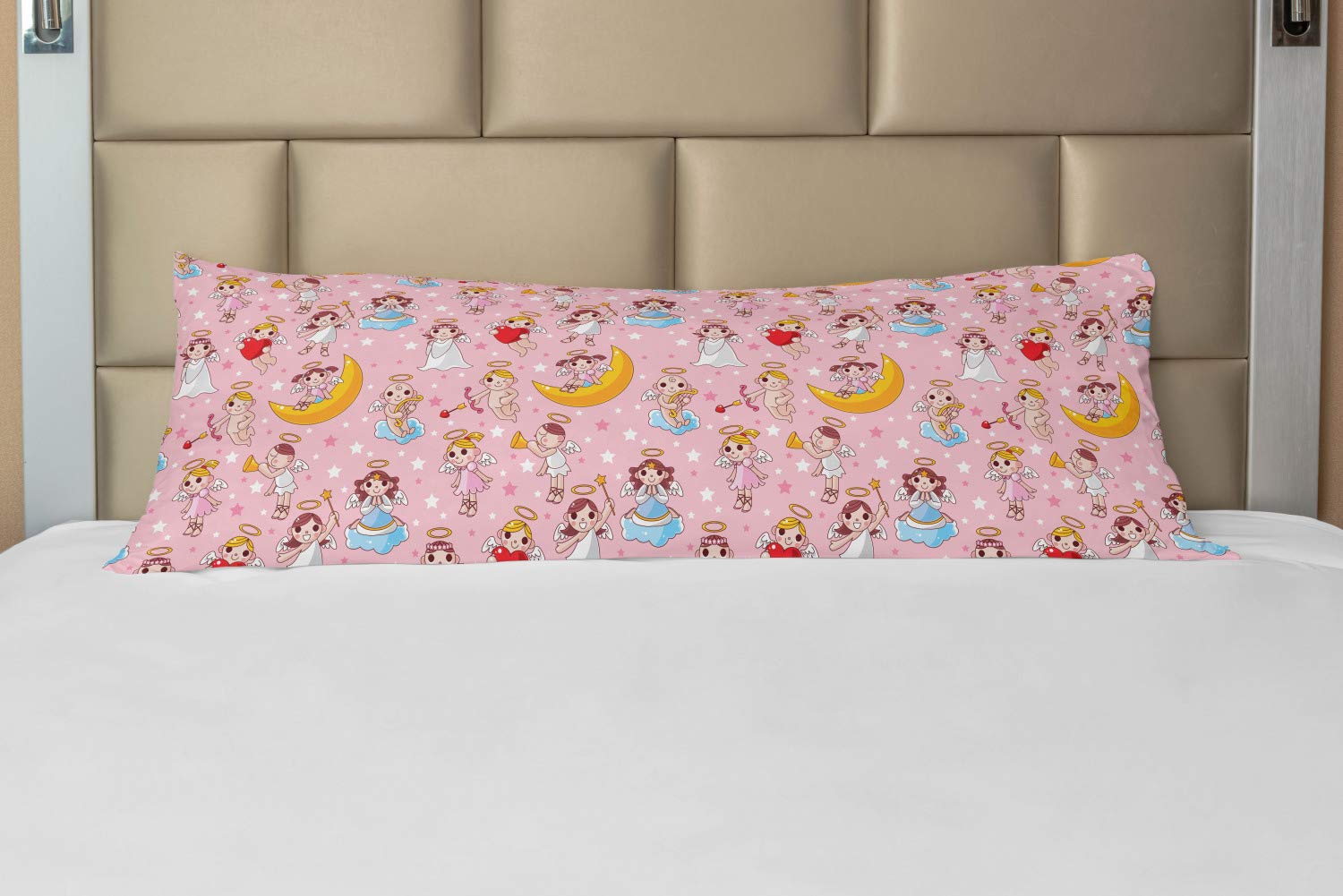 Amazon.com: Ambesonne Angel Body Pillow Case Cover with Zipper, Fairies ...