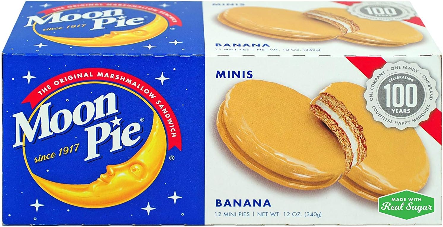 Amazon.com: Moon Pie Minis - Complete Variety Pack - All 5 Flavors! (5 ...