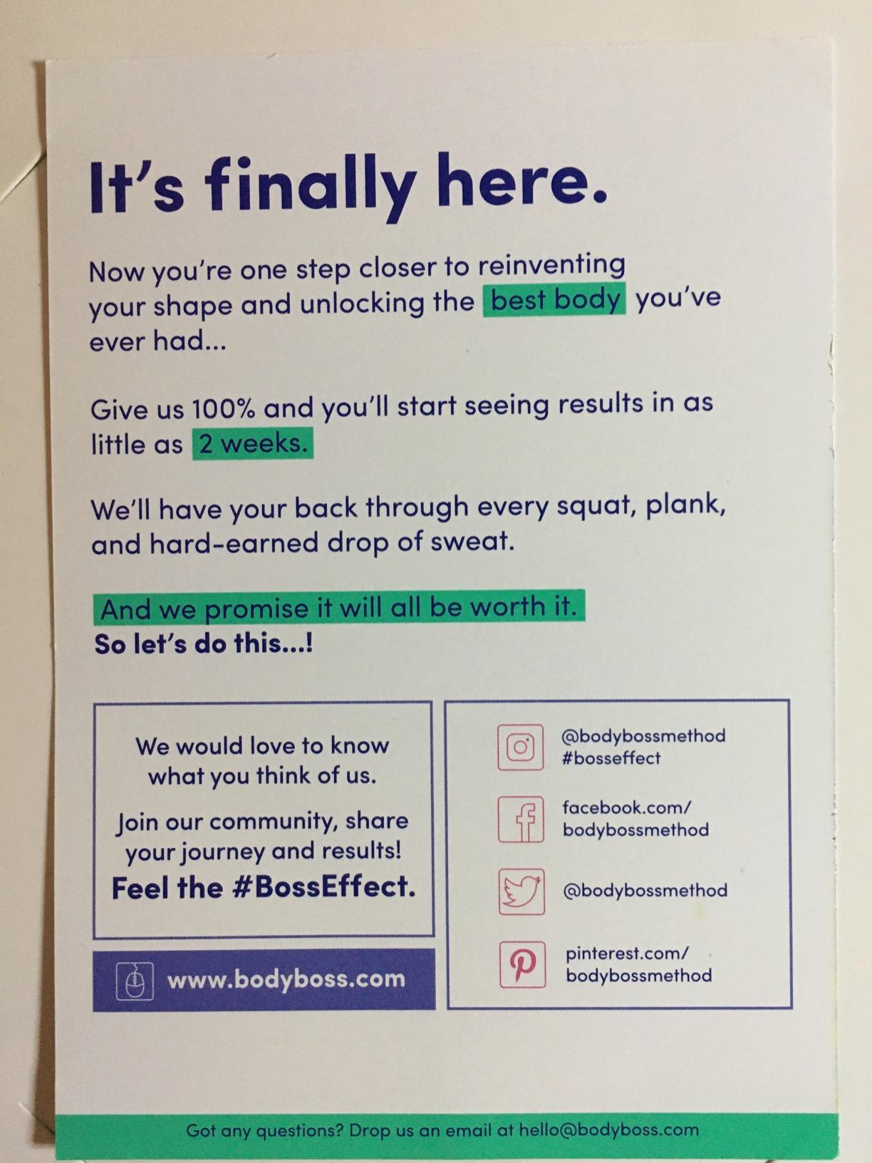 BodyBoss Fitness & Tone Bundle. Includes Ultimate Fitness Guide Tone ...