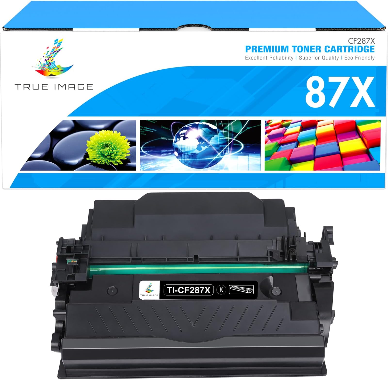 Amazon.com: HP 87X Black High-yield Toner Cartridge | Works with HP ...