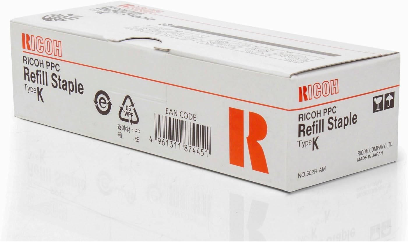 Amazon.com: Ricoh Type T Staple Refills For Use In Mpc2051 2 Packs Of ...