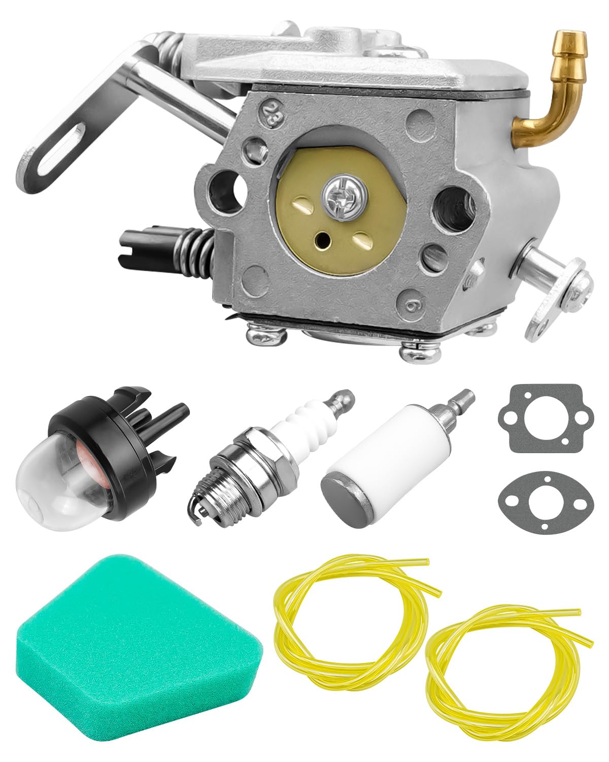 Amazon.com: Carburetor Fit for McCulloch CS6MHO35UB24RA 3200 3205 3210 3516 32cc 35cc 38cc ...
