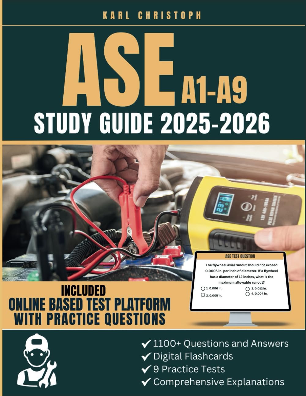 Buy ASE A1-A9 STUDY GUIDE 2025-2026: All-in-one Test to become a ...