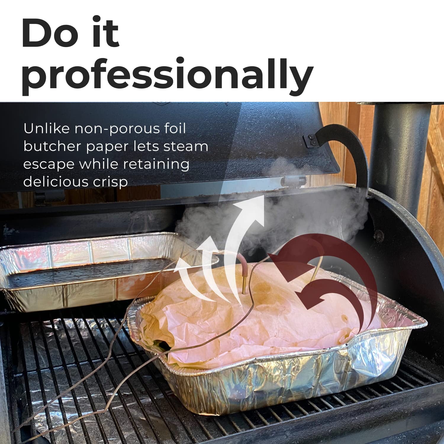 IDL Packaging 18" x 1000' Peach Butcher Paper Roll - Moisture Resistant ...