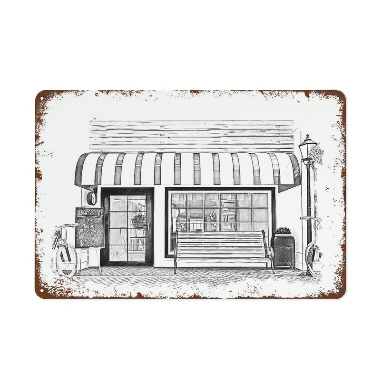 Small Business Building Illustration