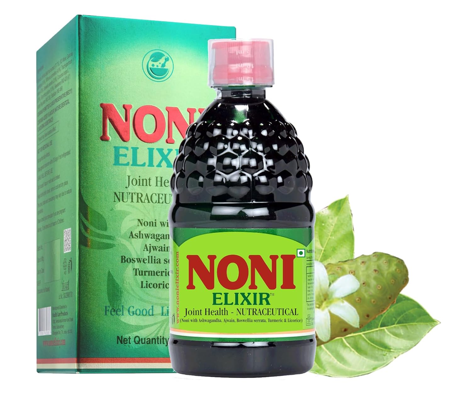 Noni Elixir Joint Health 500Ml Made With Natural & Original Noni Fruit Extract, Ashwagandha & 5 ...