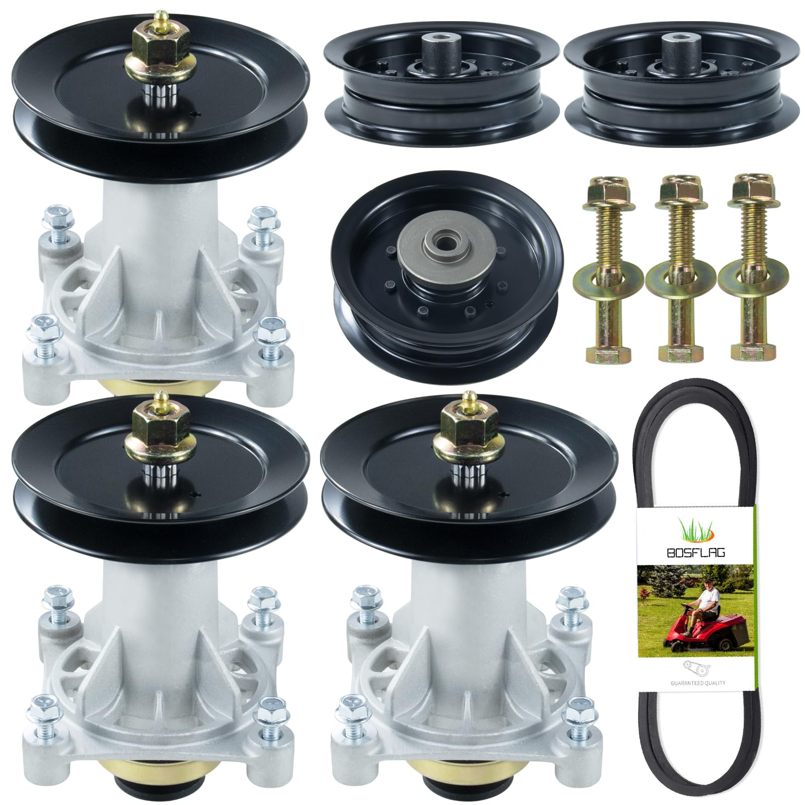 Amazon.com : BOSFLAG 3 Pack 587819701 Spindle Assembly Kit with 153535 ...