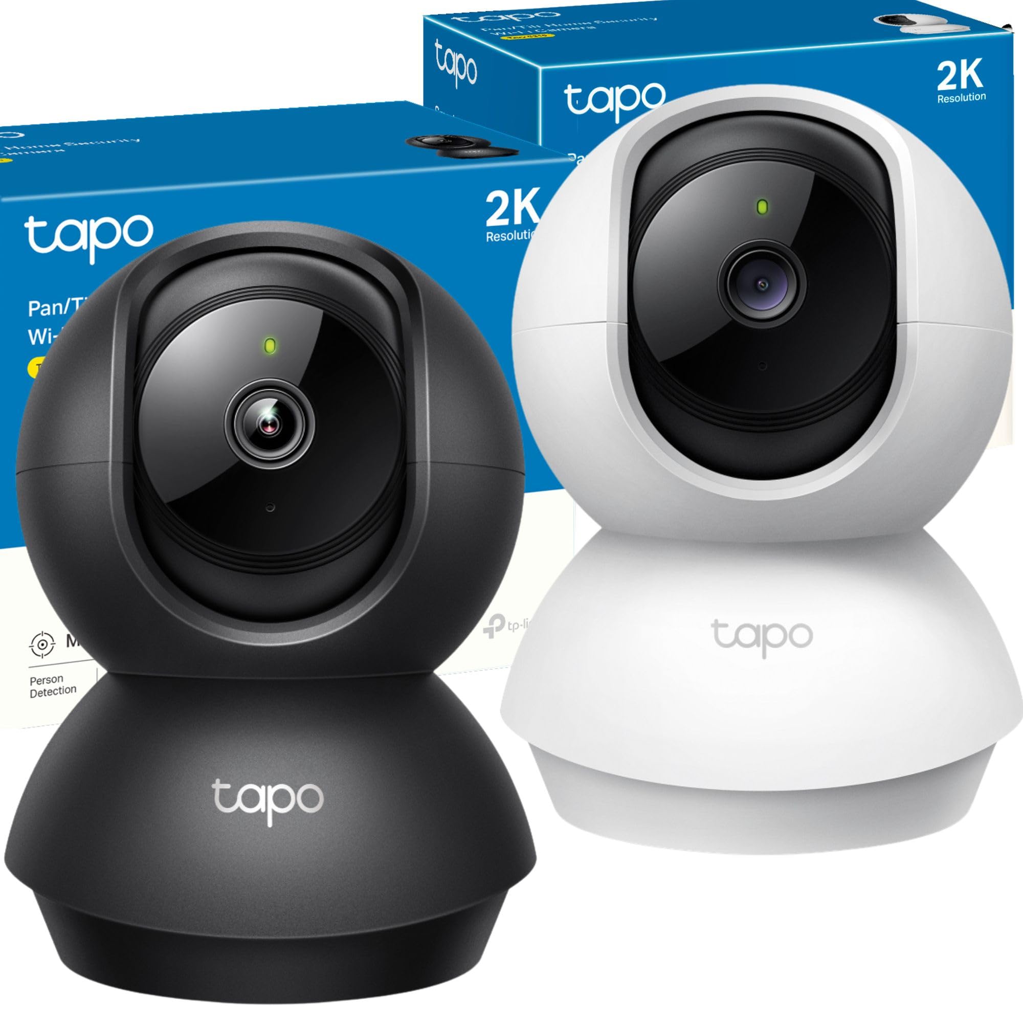 Tapo Indoor Camera for Security, Wifi Camera, 2K 3MP, 360° Baby and Pet ...
