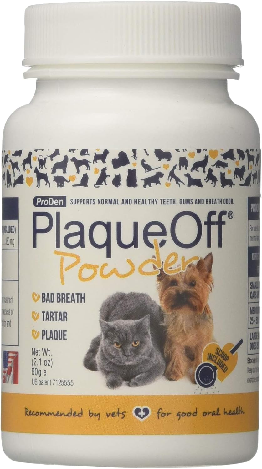 Proden PlaqueOff Dental Care CsmHUF for Dogs and Cats, 60gm (2 Units ...