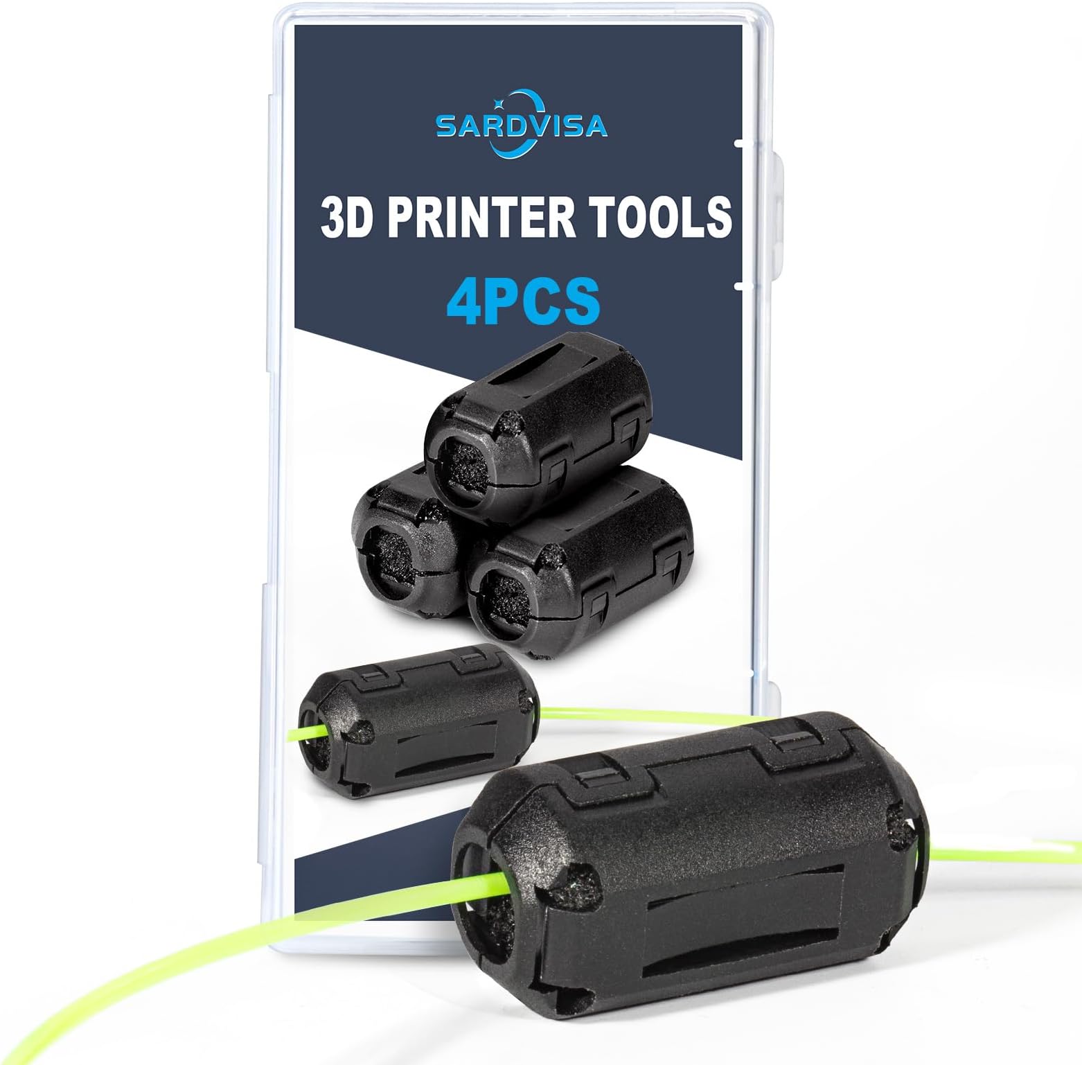 Amazon.com: SARDVISA 4Pcs 3D Printer Filament Cleaner, Universal Dust ...