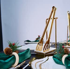 Amazon.com: Elegant Tongs with ceramic holder, this luxury buffet ...