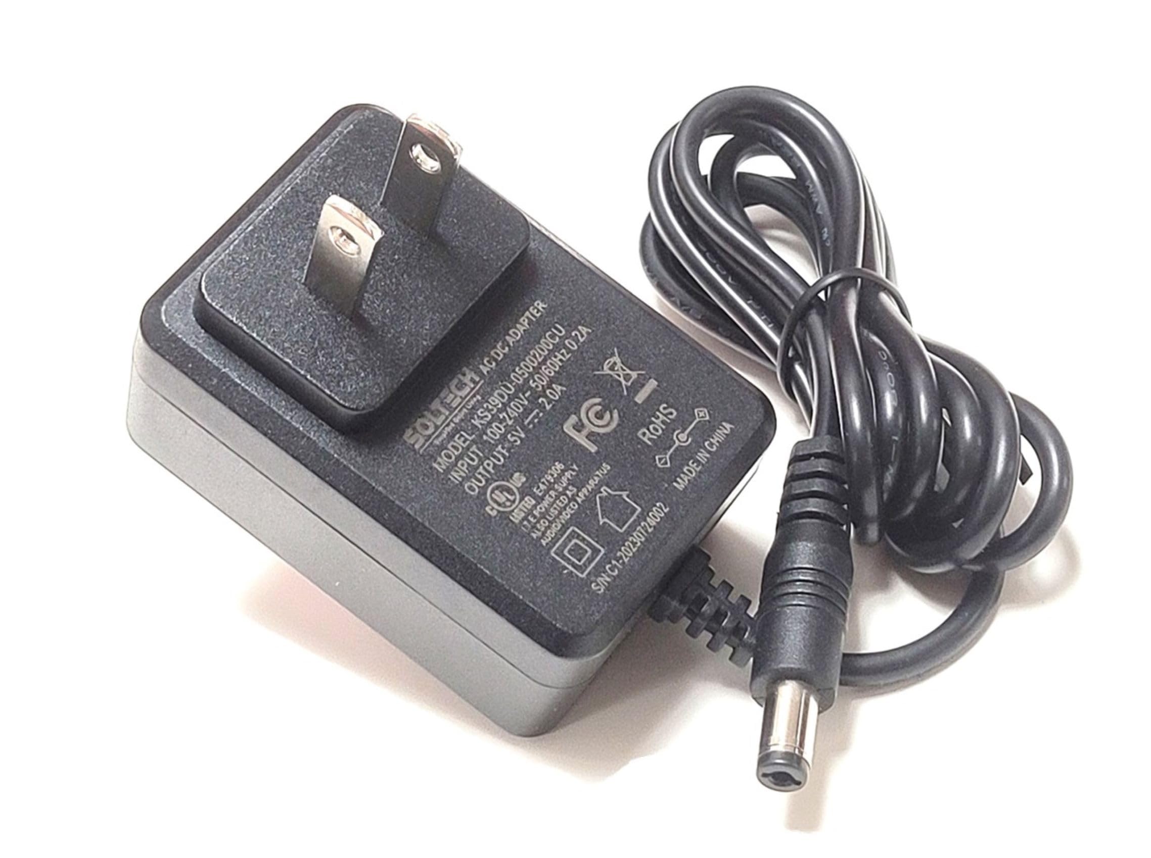 Amazon.com: 5V 2A Power Supply Adapter Converter Transformer, 100-240V ...