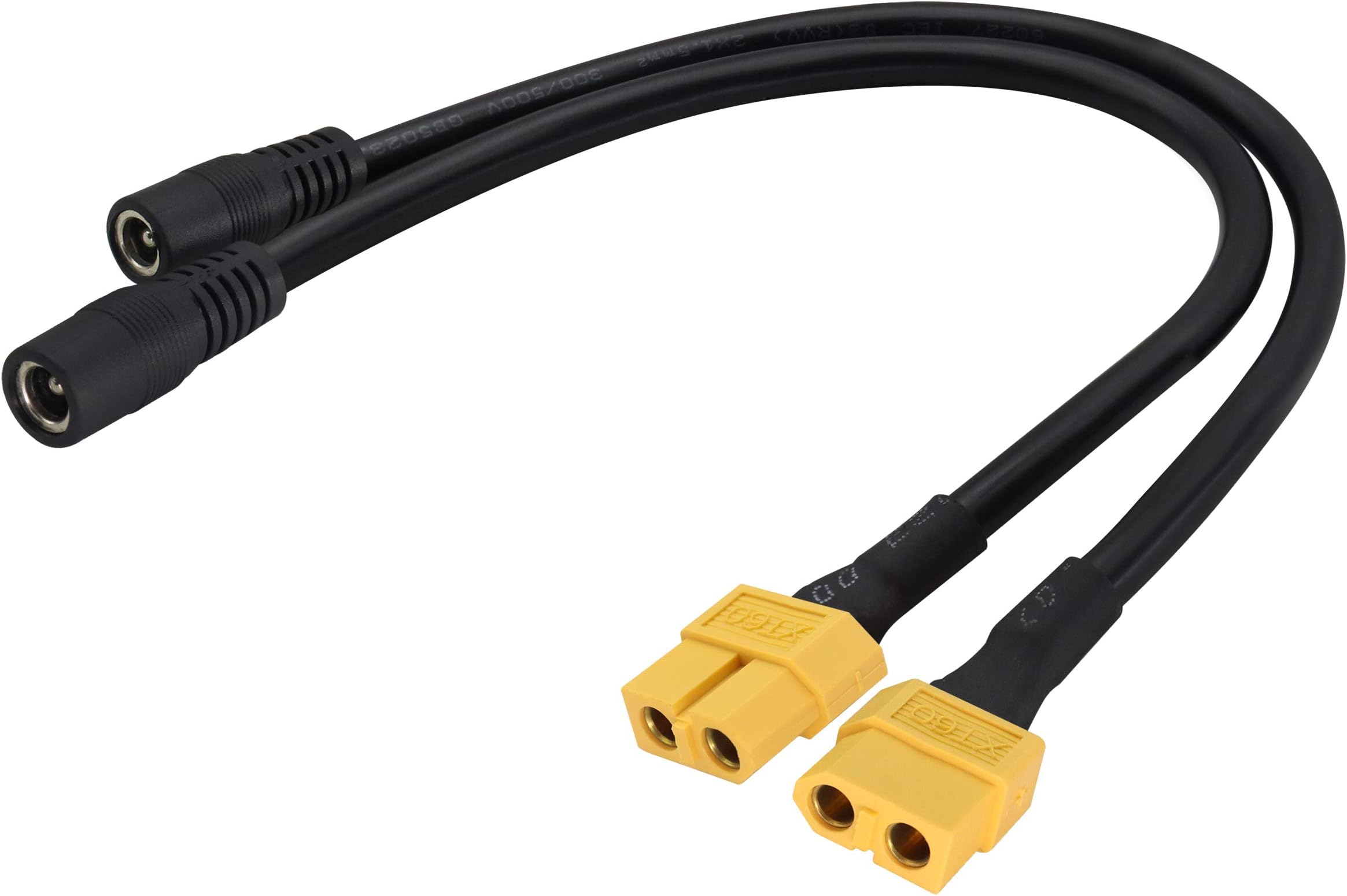 Amazon.com: HCFeng XT60 to DC Adapter Cable - XT60 Male/Female to DC 5 ...