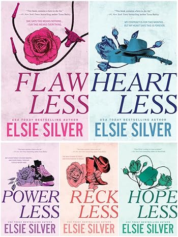Elsie Silver’s Chestnut Springs Series 5 Books Set - Flawless, Heartless, Powerless, Reckless ...