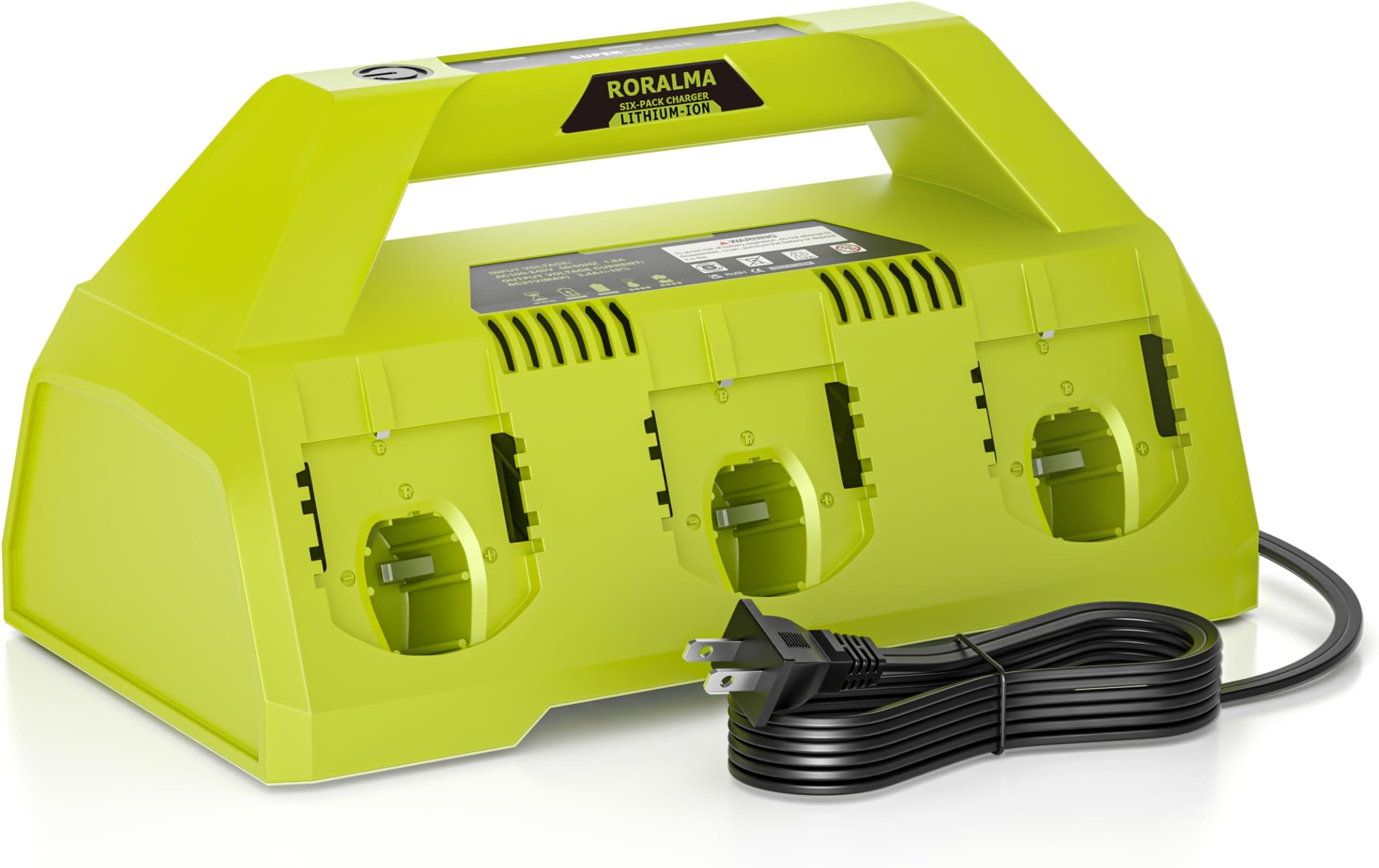 Amazon.com: 18V 6-Ports Replacement Battery Charger Station for Ryobi ...