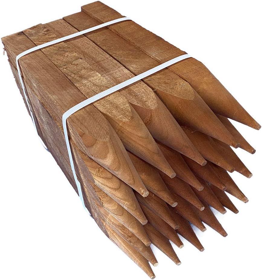MMD Oak Stakes 18" x 2" x 2", Pallet - Amazon.com
