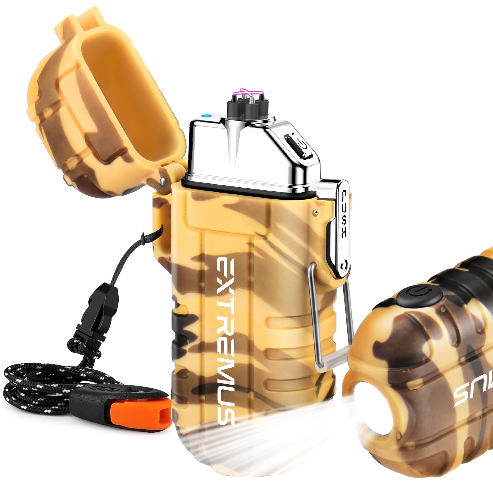 Snapklik.com : Extremus Blaze 360 Windproof Lighter, Waterproof Lighter