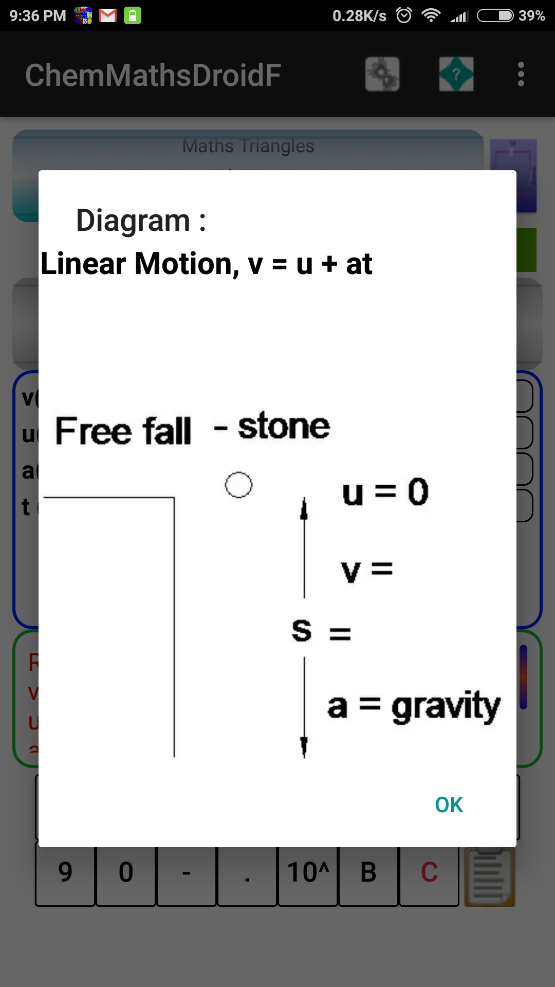 Chemical/Engineering Tools - ChemMathsDroid Free Version - App on ...
