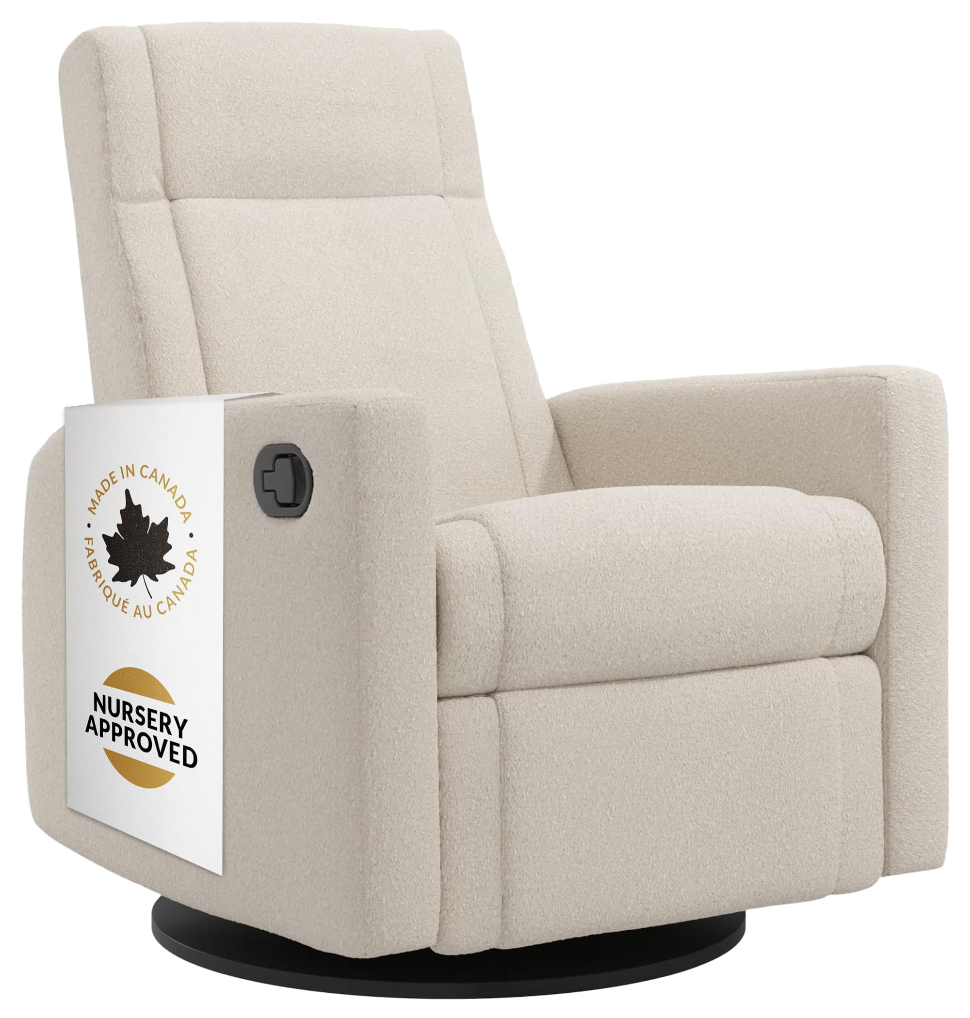 Amazon.com: Jaymar Nelly Modern Nursery Glider Recliner Chair – Cozy ...