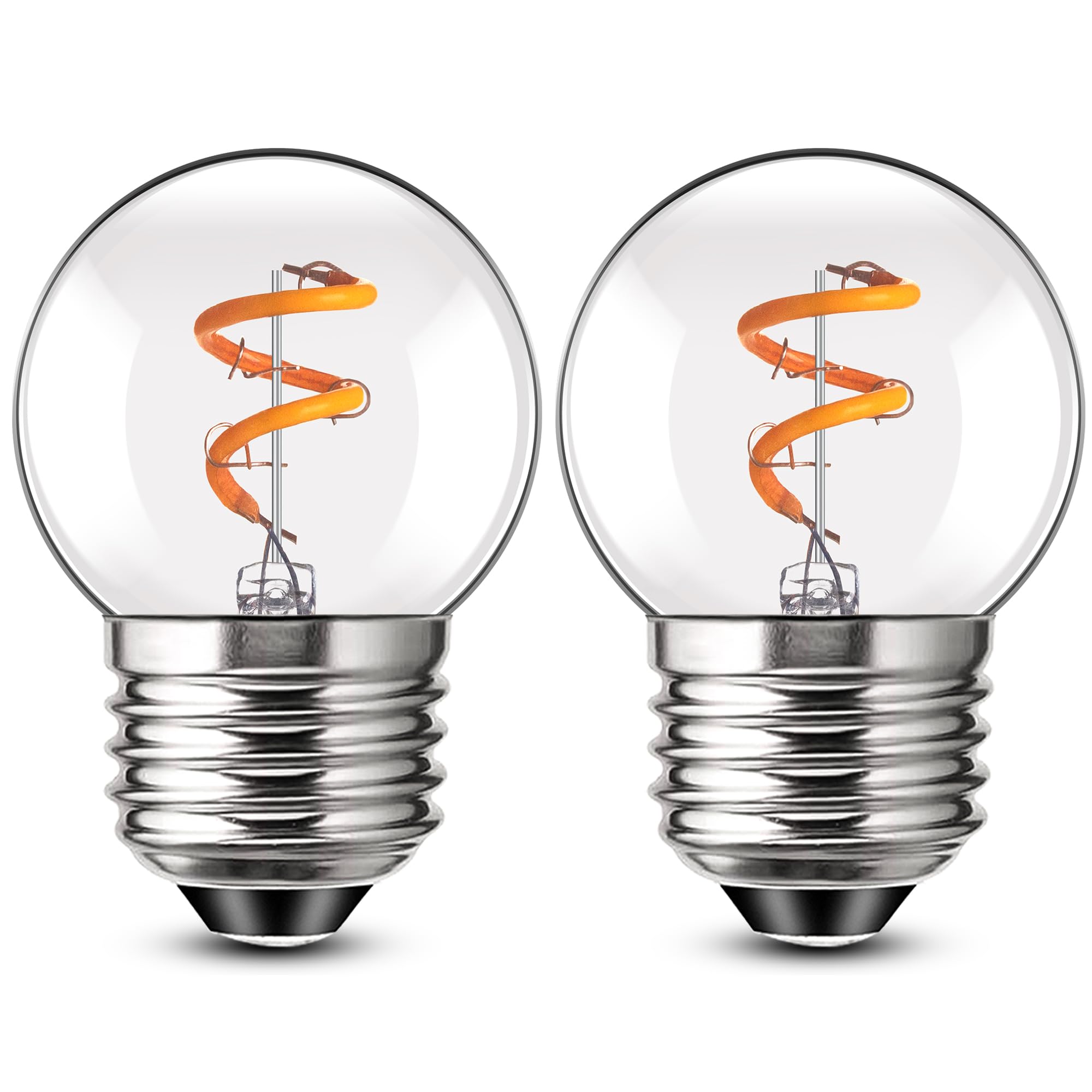 Genixgreen Vintage E27 Screw Bulbs 1W ES Edison Screw Bulbs Low Wattage ...