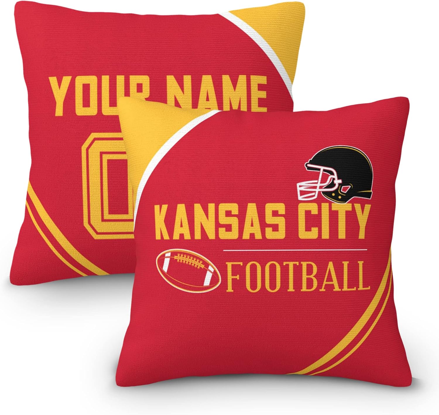 Amazon.com: Quzeoxb Custom Kansas City Pillow Covers 18x18 Inch ...