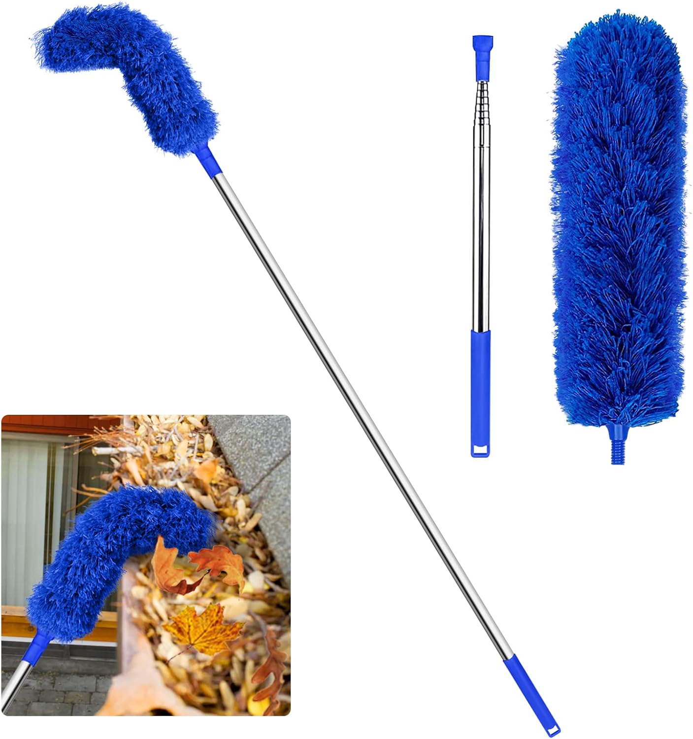 Gutter Cleaning Tools Roofing Tool Guard Cleaner Tool with Telescopic ...