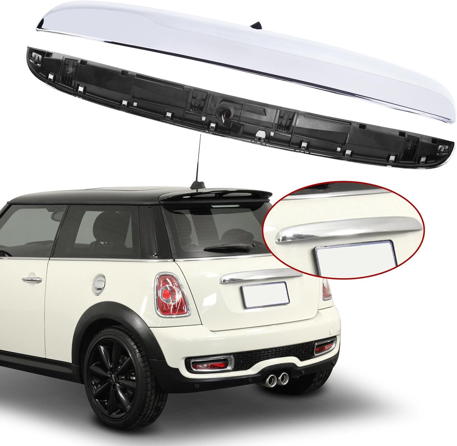 Amazon.com: A-Premium Rear Liftgate Hatch Trunk Handle with Lamp ...