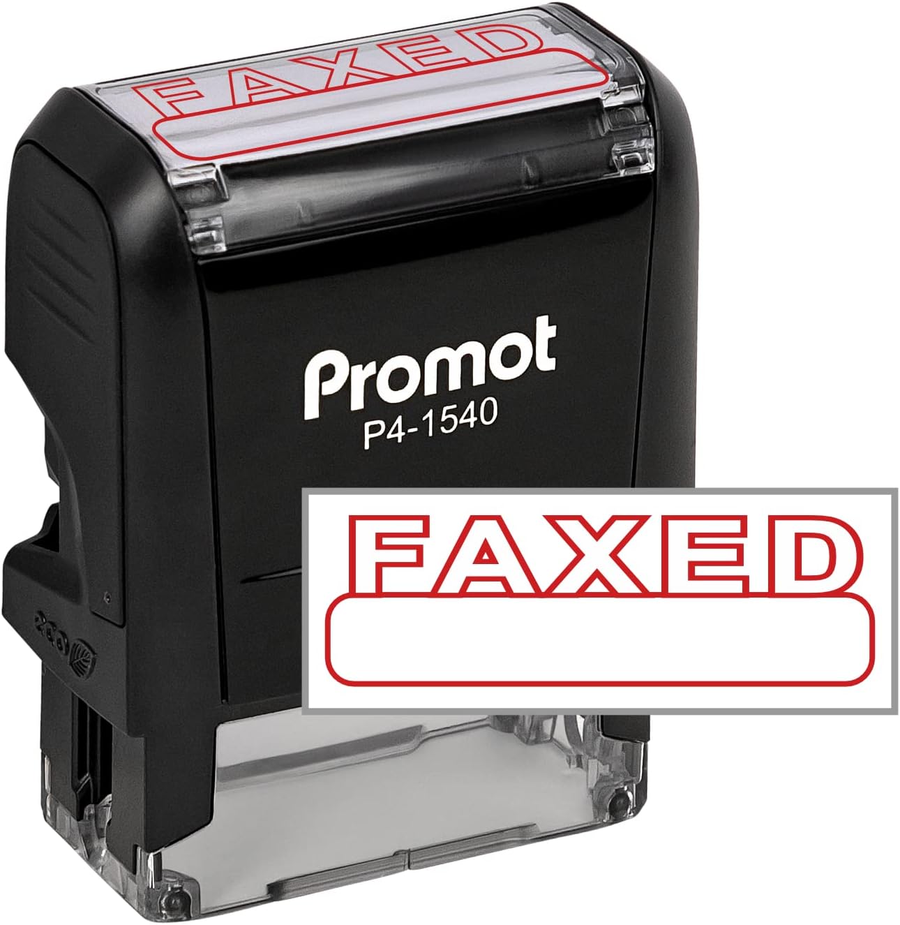 Amazon.com : Promot Faxed Self Inking Rubber Stamp - Refillable Faxed ...