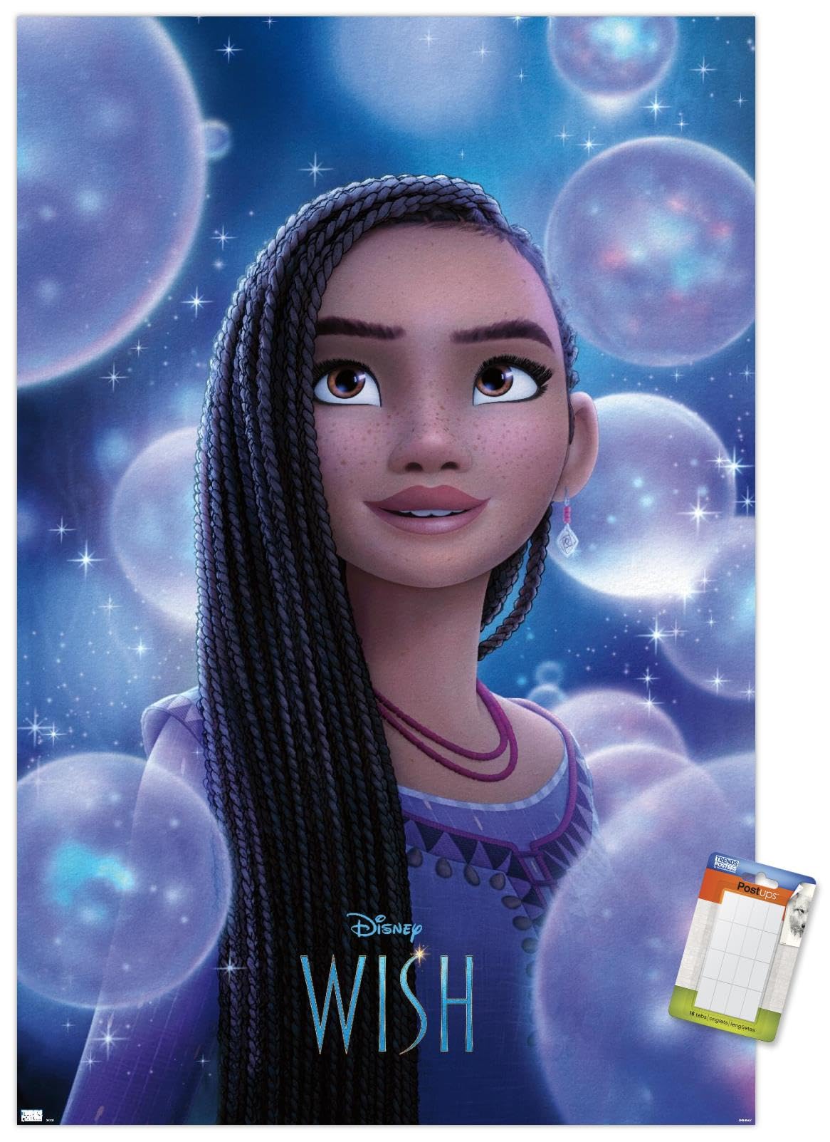 Amazon.com: Trends International Disney Wish - Asha One Sheet Wall ...