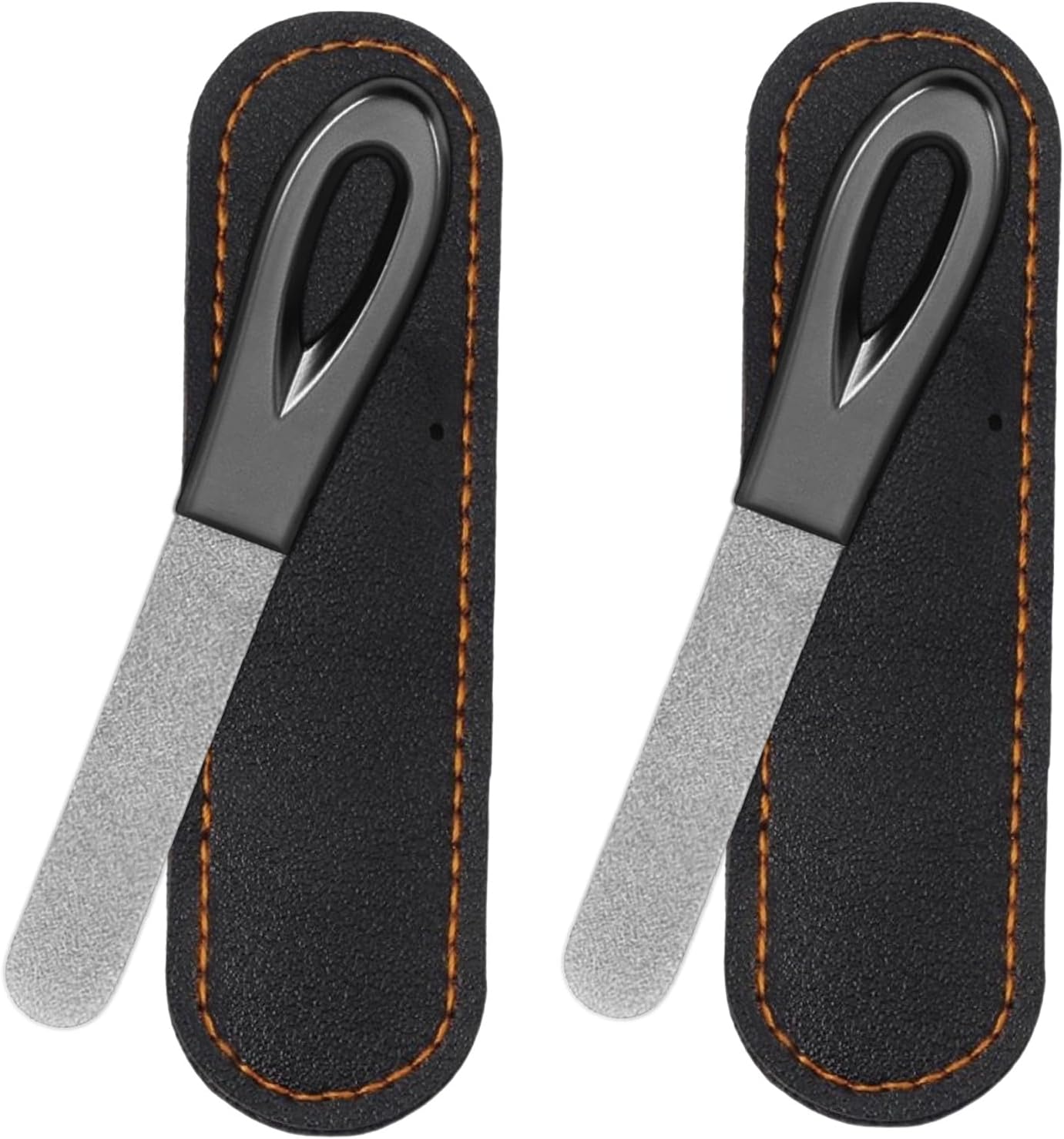 Amazon.com : Cafurty Nail Tools - 5pcs Metal Double Sided Nail File ...