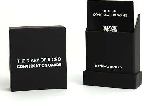 Amazon.com: The Diary Of A CEO Conversation Cards by Steven Bartlett ...