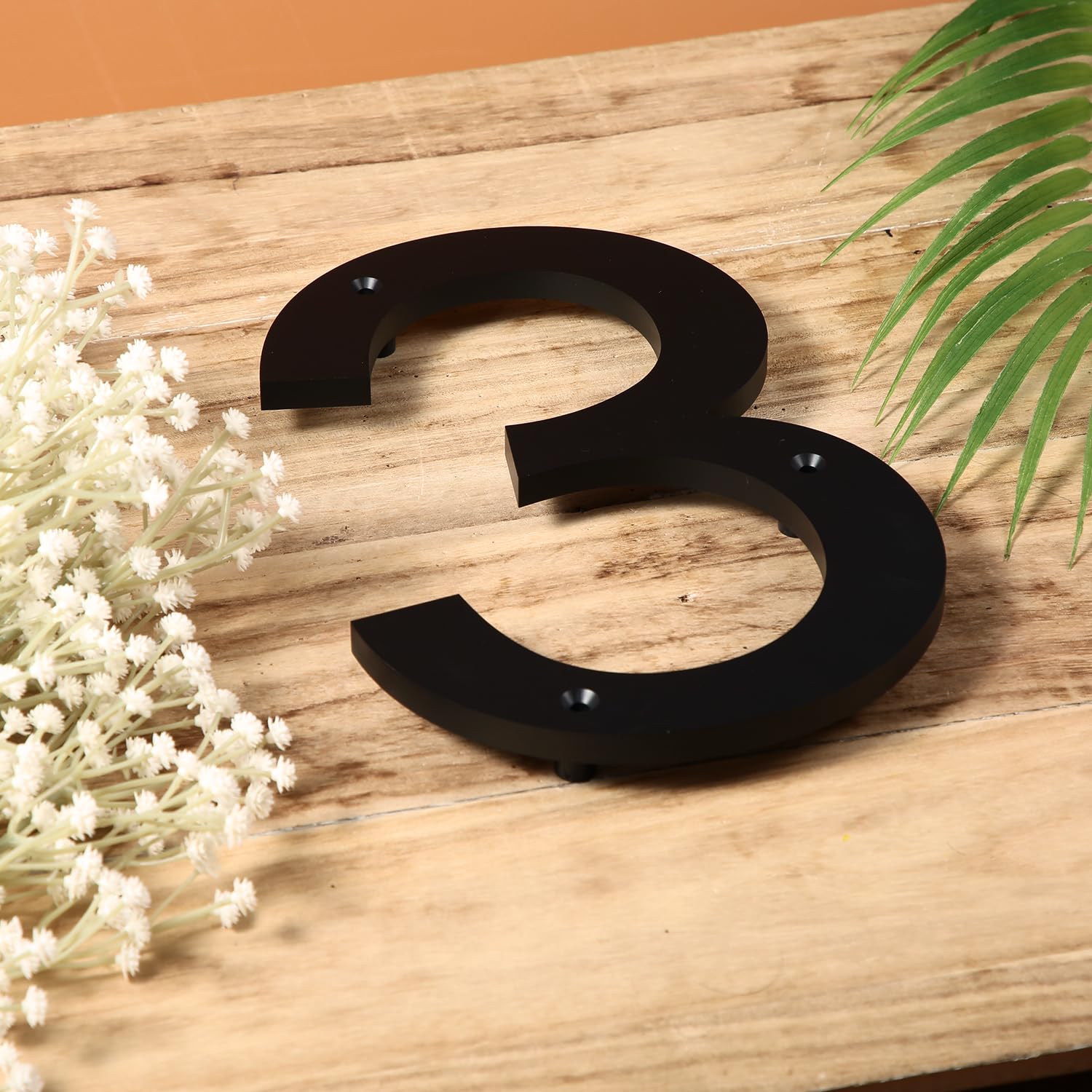 Modern House Numbers Wood Placement Tips: Where To Put Address Numbers