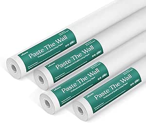 WINSOME Paste The Wall Lining Paper 4 Rolls of 10M x 53cm - Heavy Duty ...